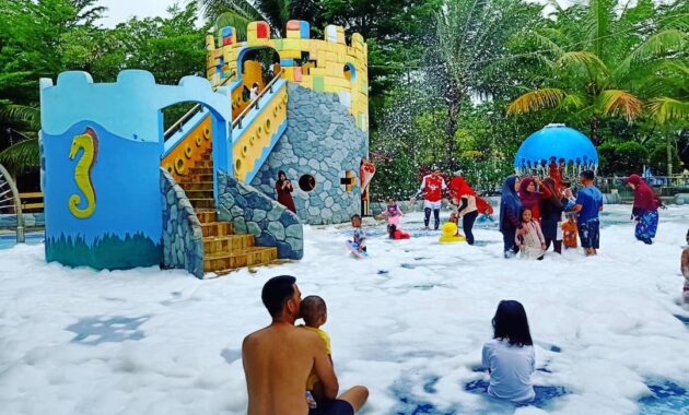 Tiket Masuk Opi Water Fun Palembang Diskon 2024 Jakabaring, Nomor ...